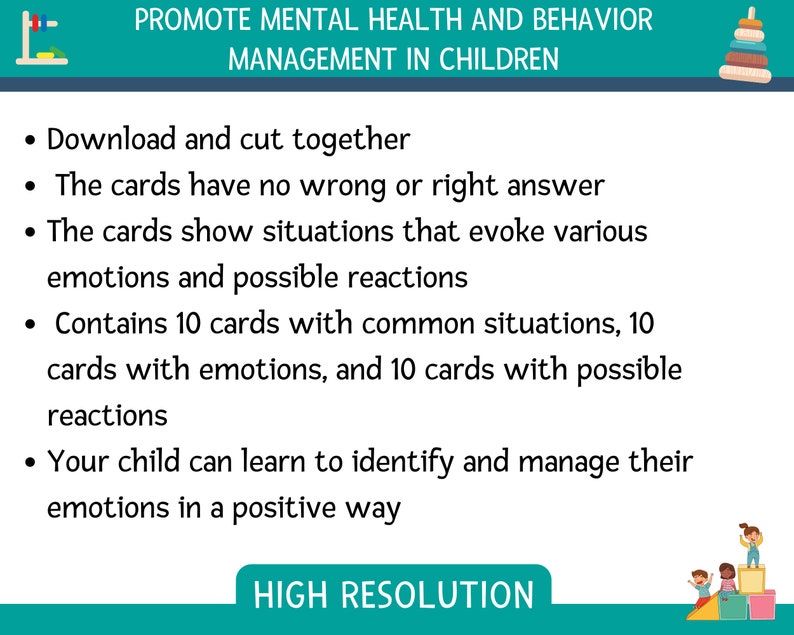 Flash Cards With Coping Skills - Emotional Intelligence - Mental Health ...