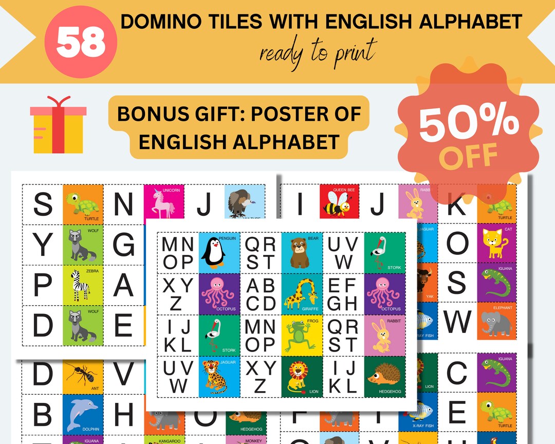 Learn the Letters, Domino, Preschool Curriculum, Toddler Activities ...