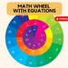 Math Wheel With Equations, Preschool Counting, Montessori Wheel ...