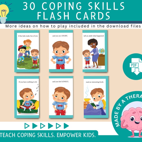 Coping Flash Card - Etsy