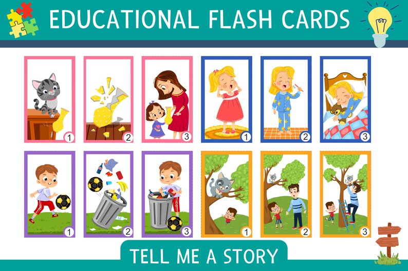 Educational Flashcards, Coping Skills Emotion Cards, Printable Mental ...
