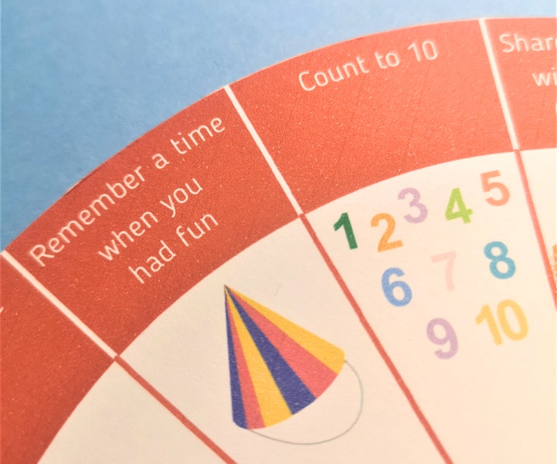 Feelings Wheel Chart With Coping Skills Emotional - Etsy Australia