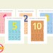 Number Printable Bundle, Back to School, Numbers an Calculation, Kids ...