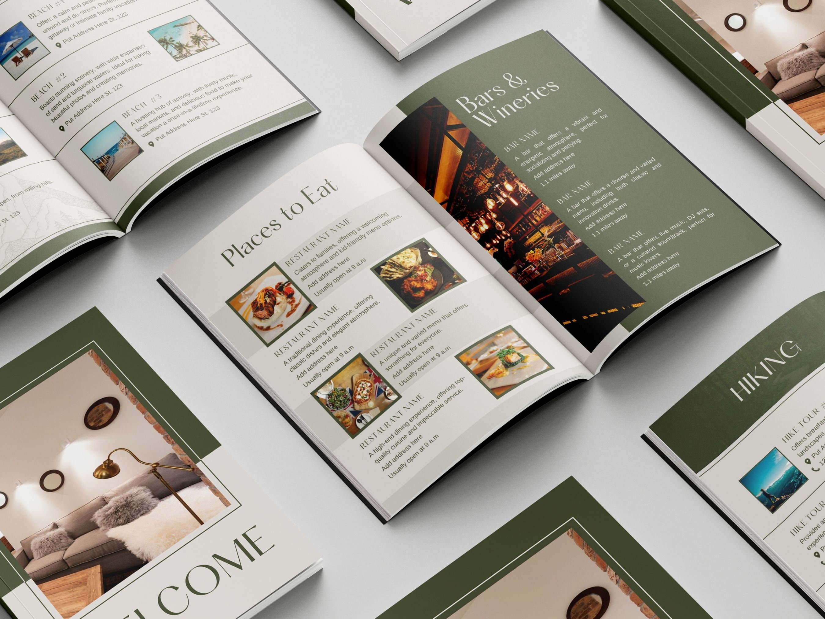 Airbnb Welcome Book Template Pack With Prewritten Text, Airbnb Guest ...