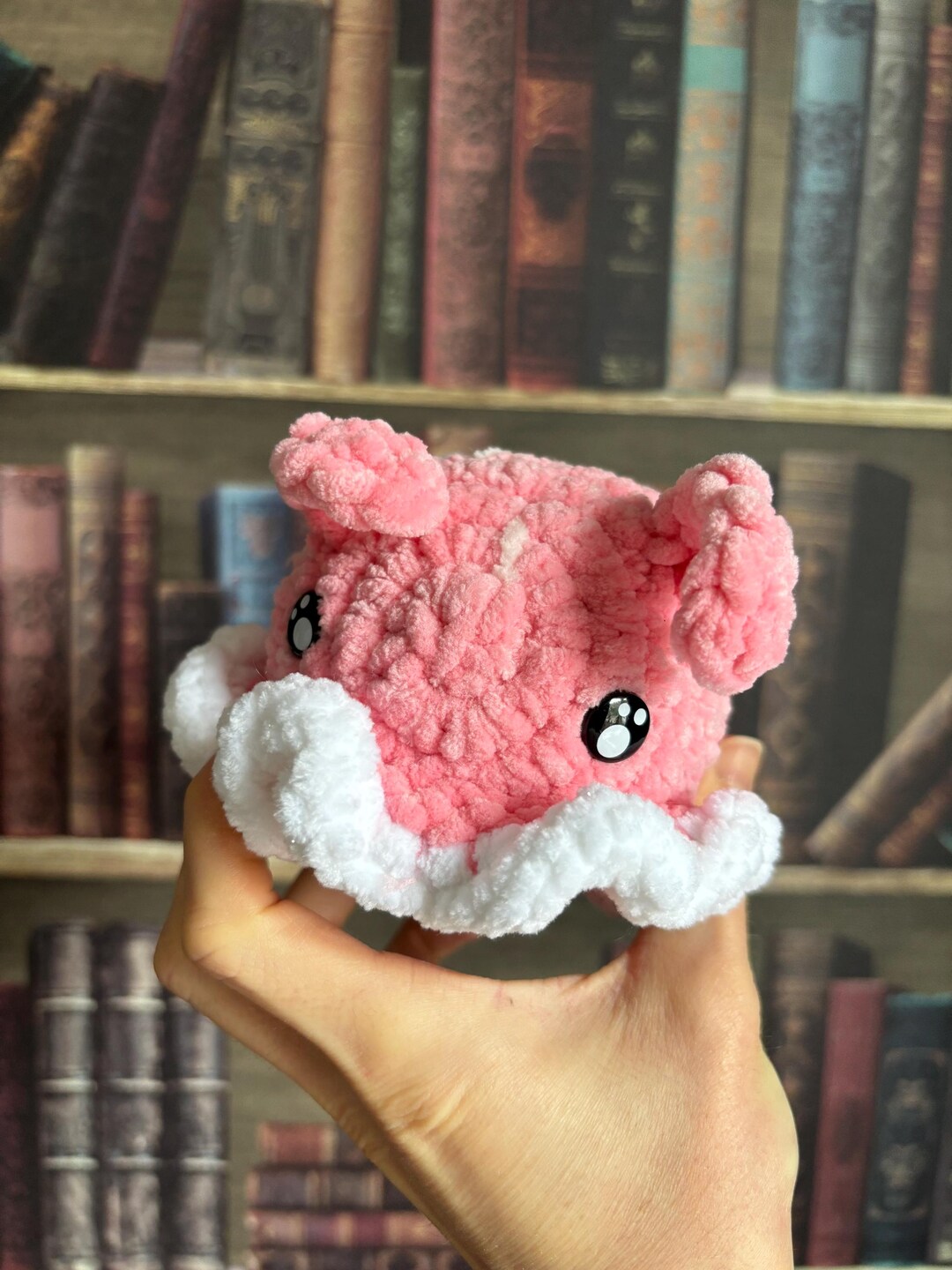 Adorable Crochet Sea Slug Plushie: Cute Handmade Amigurumi Ocean ...