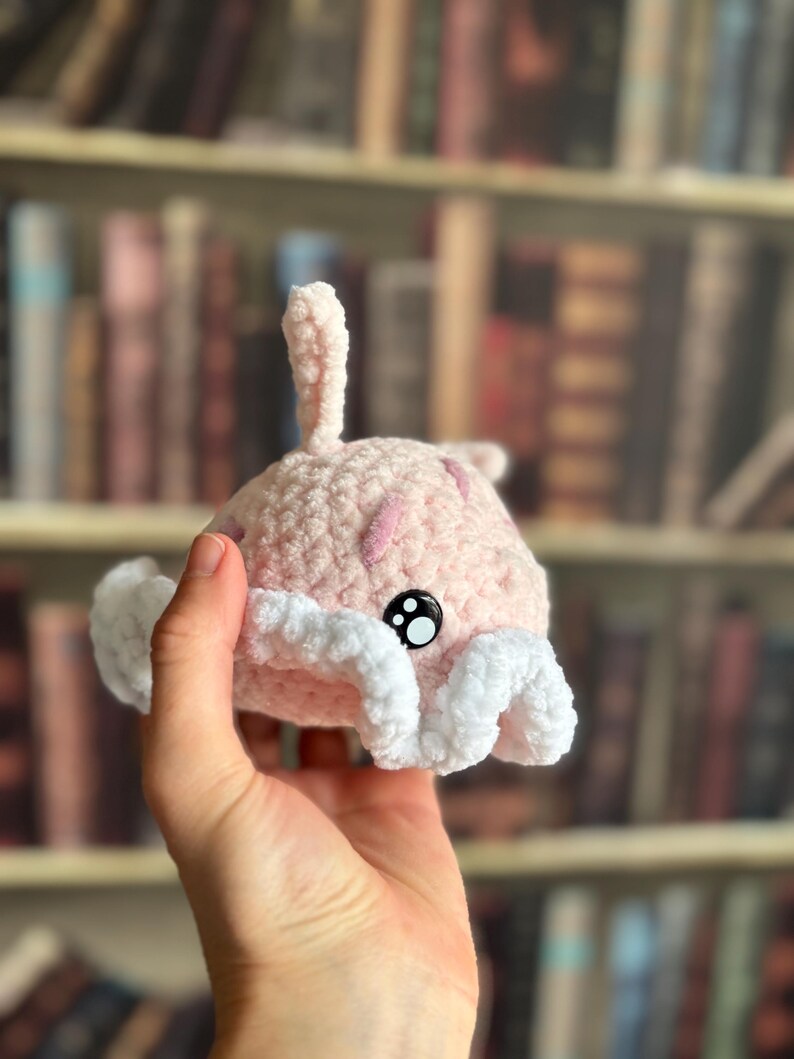 Adorable Crochet Sea Slug Plushie: Cute Handmade Amigurumi Ocean ...