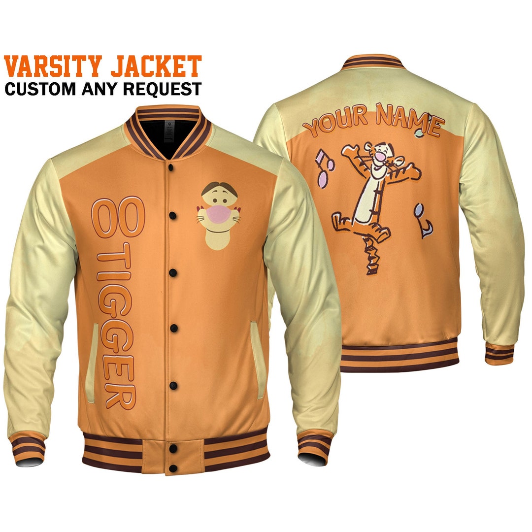 Custom Tigger Fun Varsity Jacket Matching Baseball Team - Etsy