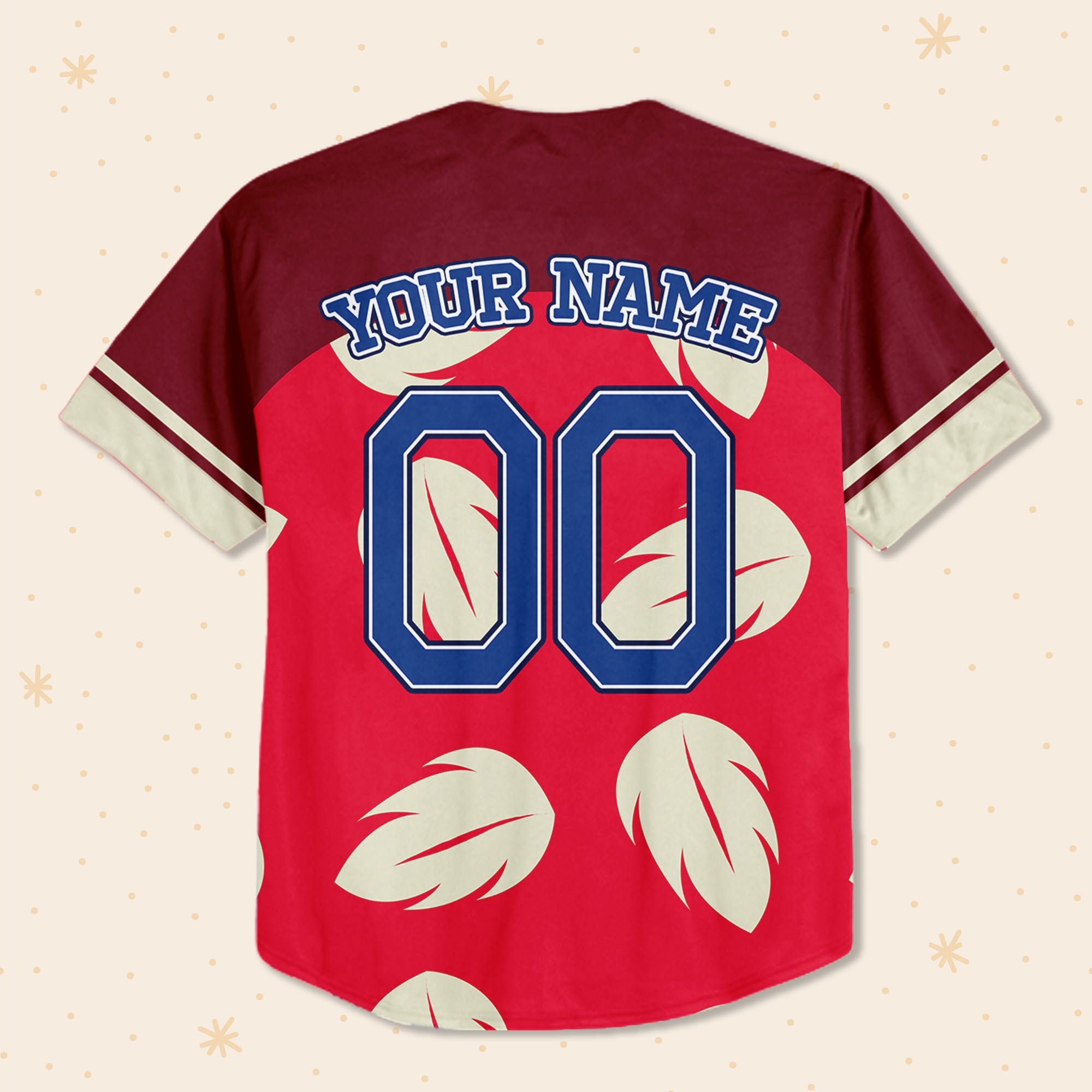 Custom Lilo and Stitch Lilo Red Jersey Personalized Disney - Etsy