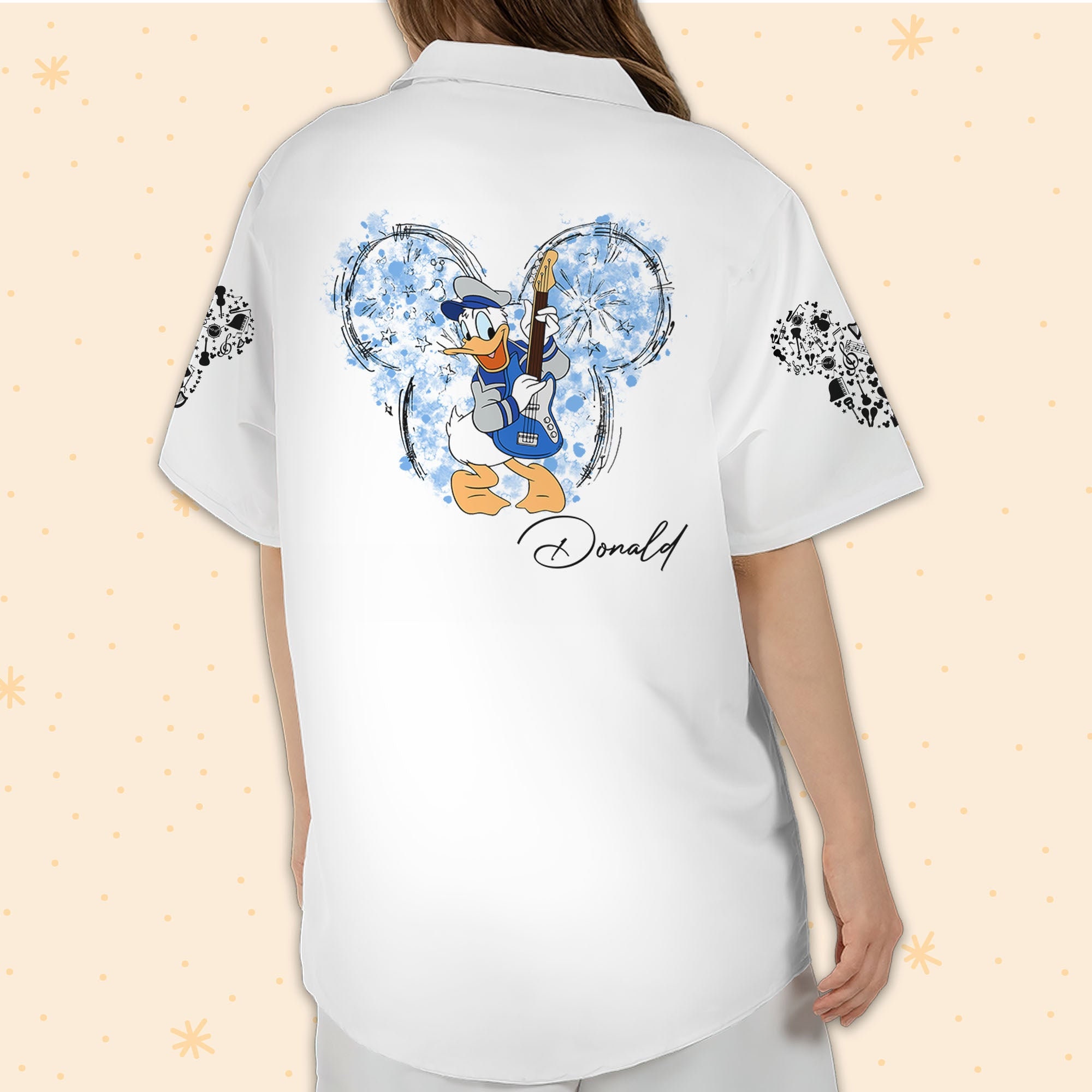 Personalized Donald Music Hawaiian sold by Julita Endearing | SKU ...