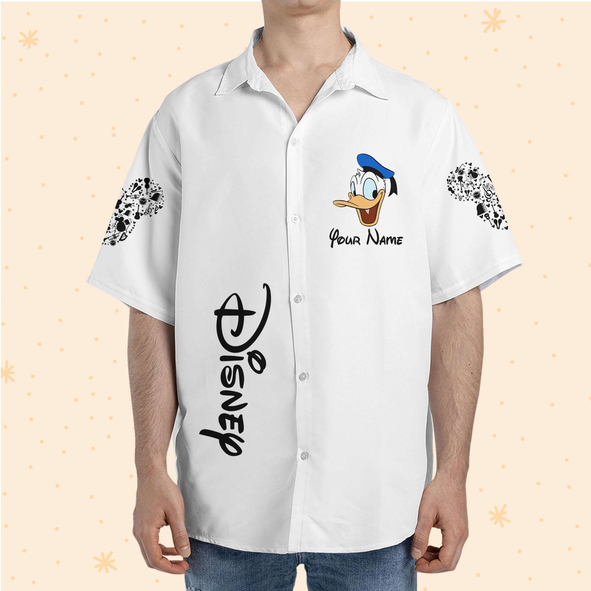Personalized Donald Music Hawaiian sold by Julita Endearing | SKU ...