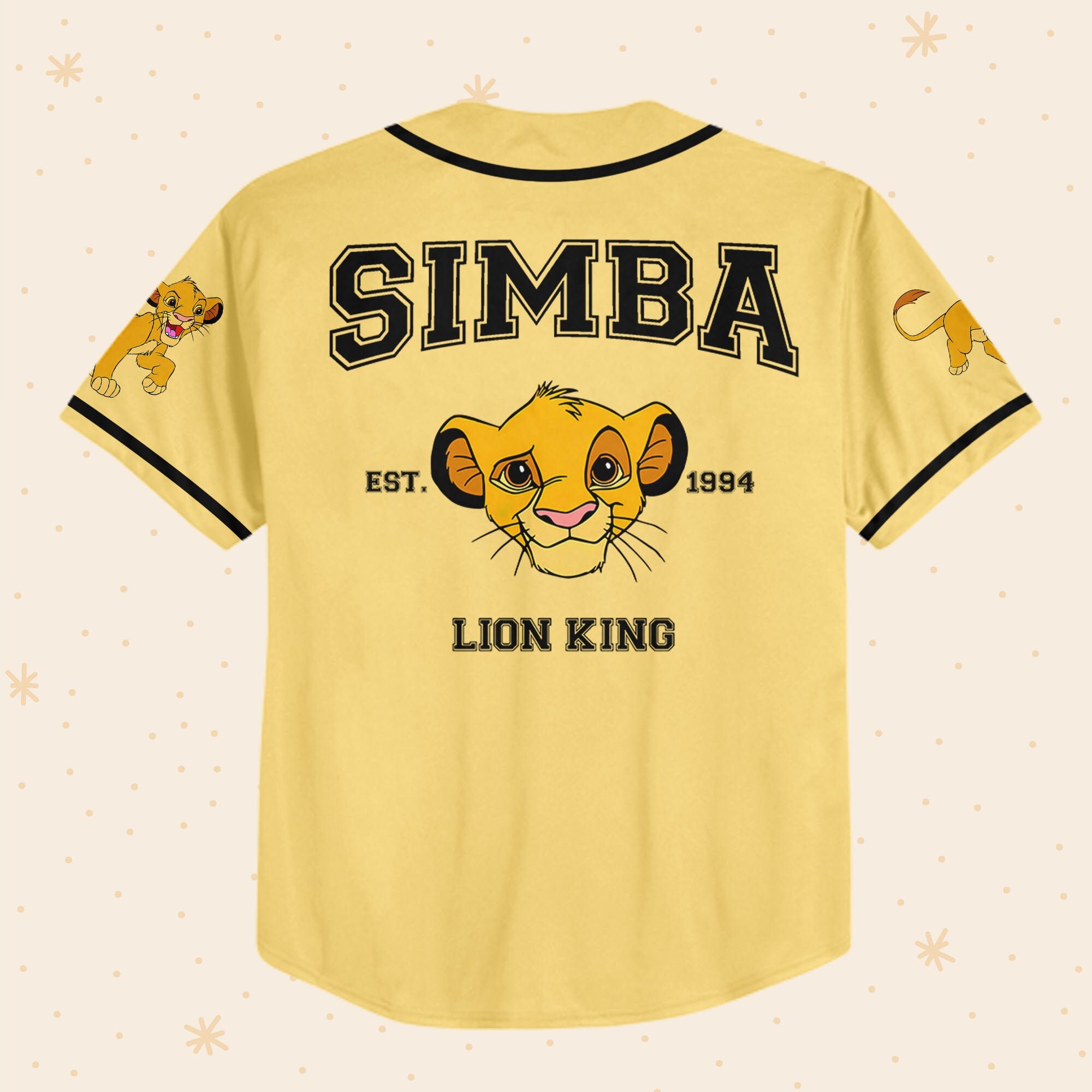 Personalized Disney the Lion King Vintage Simba Custom Kids - Etsy