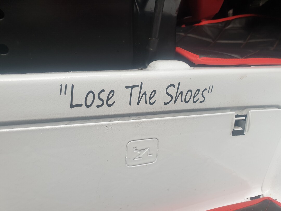 Lose the Shoes Vinyl Car Sticker Decal Vanlife Sticker Wagon Truck ...