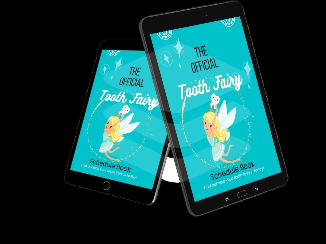 The Official Tooth Fairy Schedule Book - Etsy