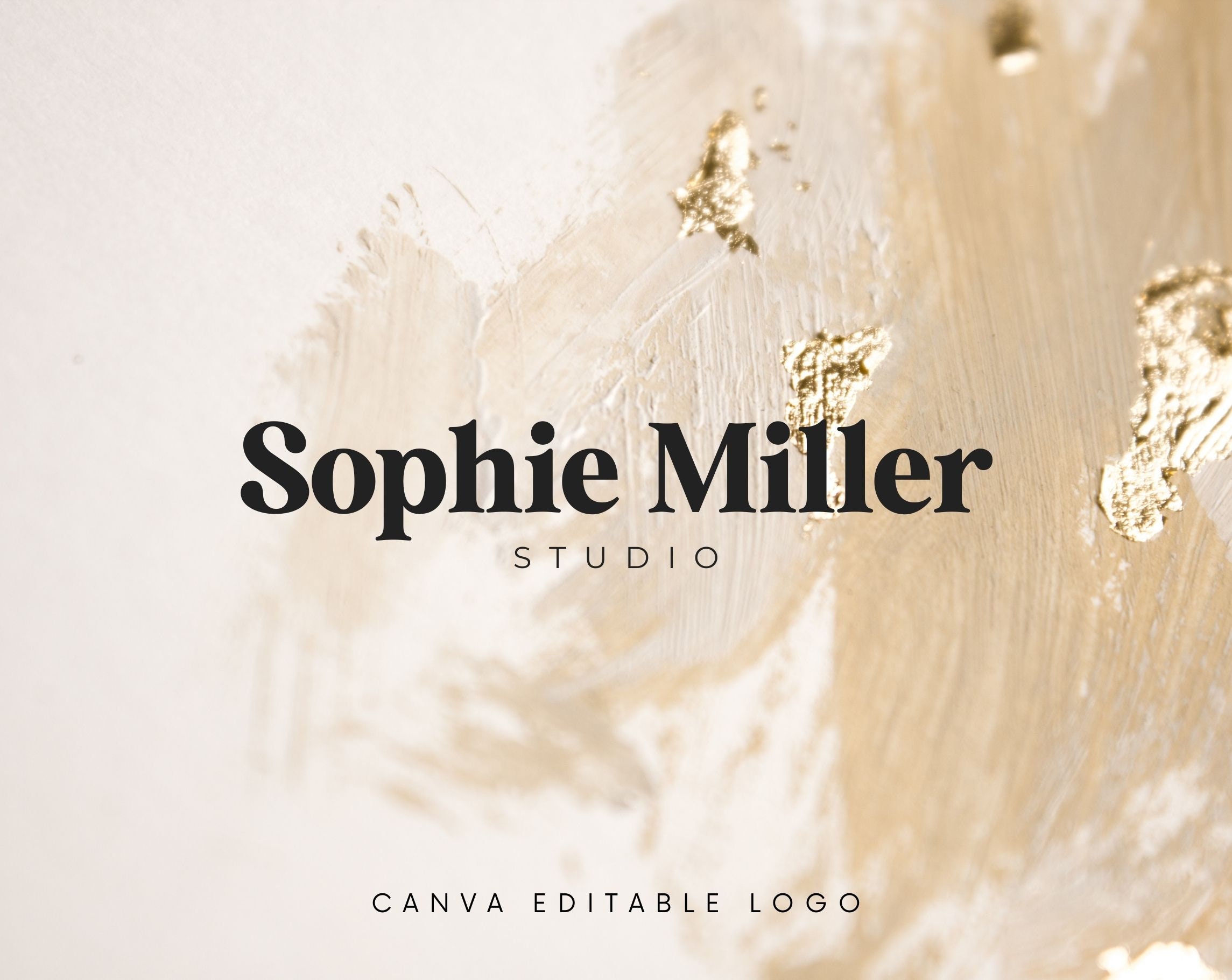 Canva Logo Template, Signature Logo, Editable Template, DIY Logo, Canva ...