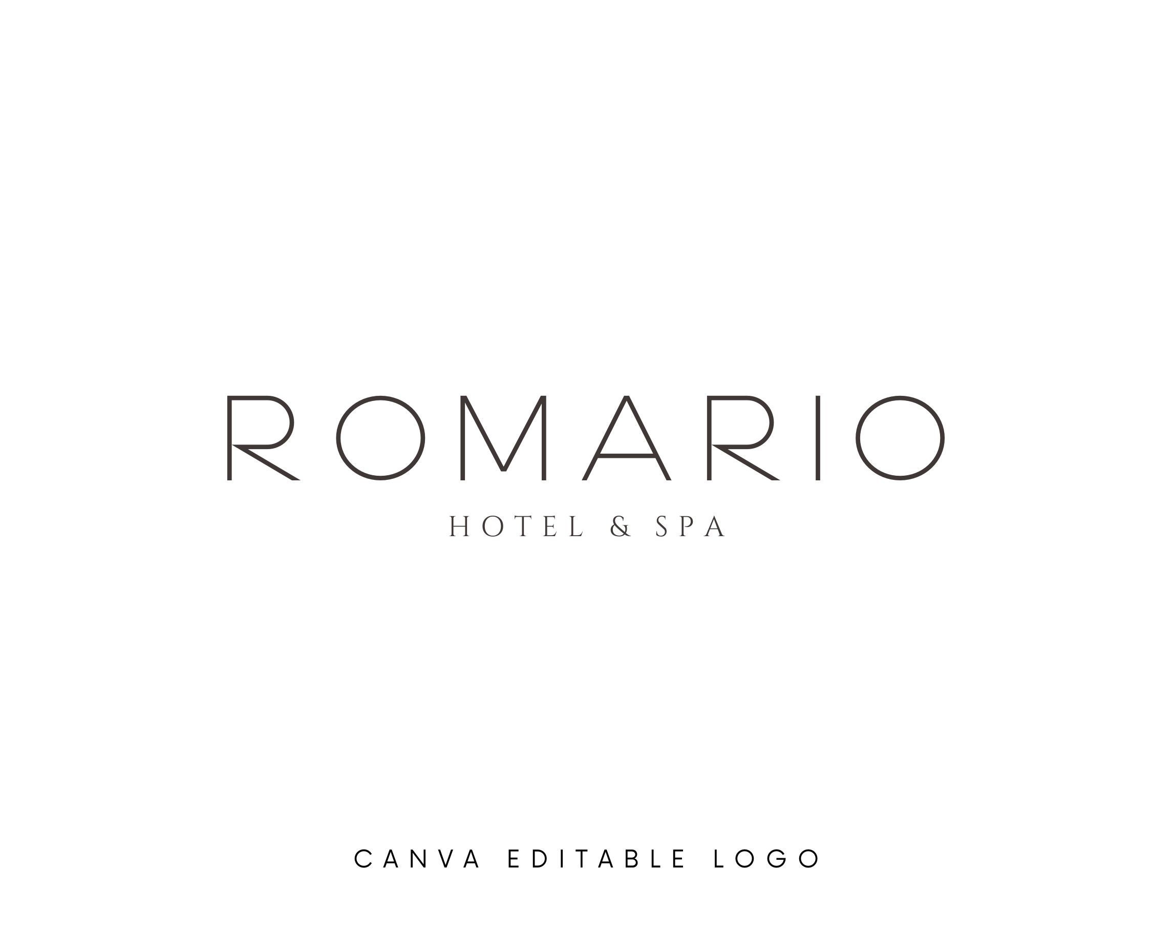 Canva Logo Template, Signature Logo, Editable Template, DIY Logo, Canva ...
