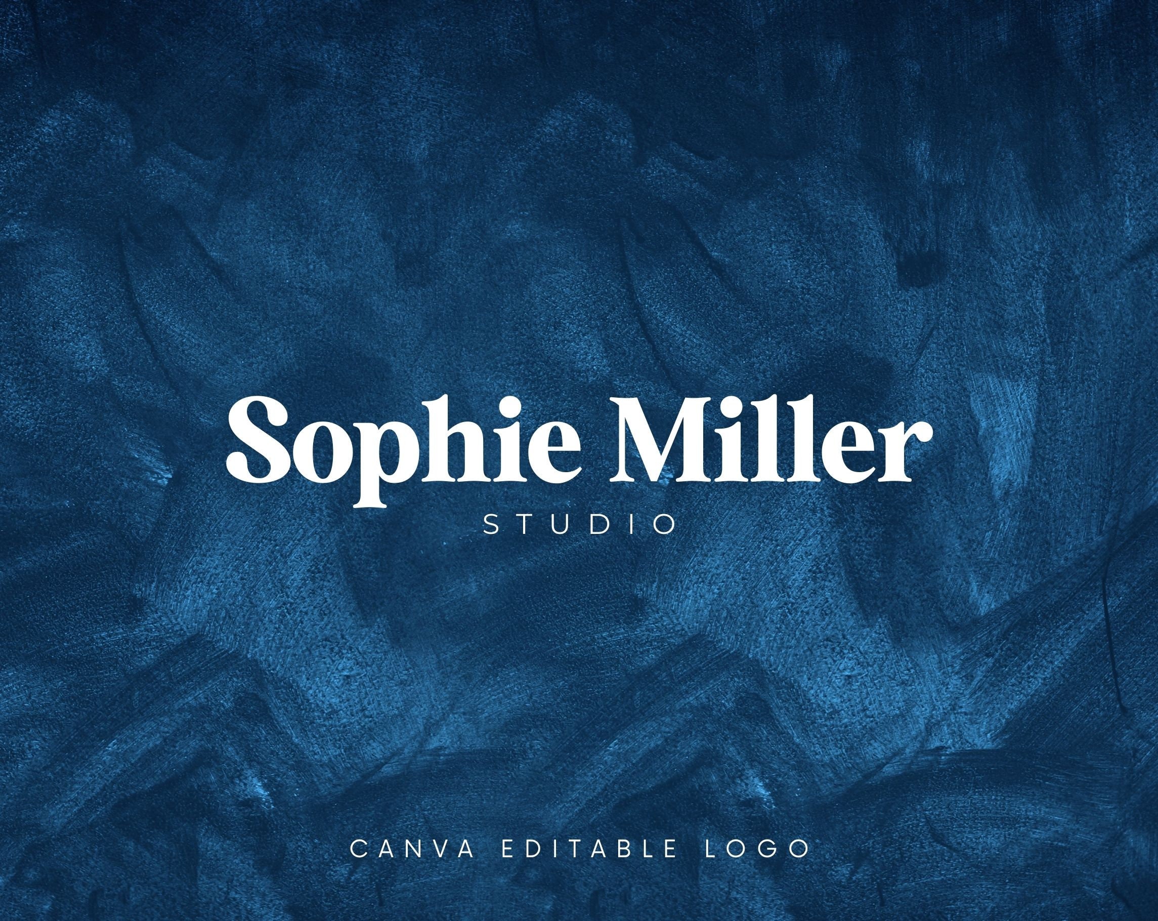 Canva Logo Template, Signature Logo, Editable Template, DIY Logo, Canva ...