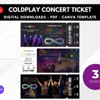 Coldplay - Etsy UK