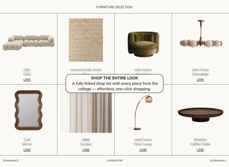 Modern Organic Living Room Design Guide | Shop the Look Interior Design ...