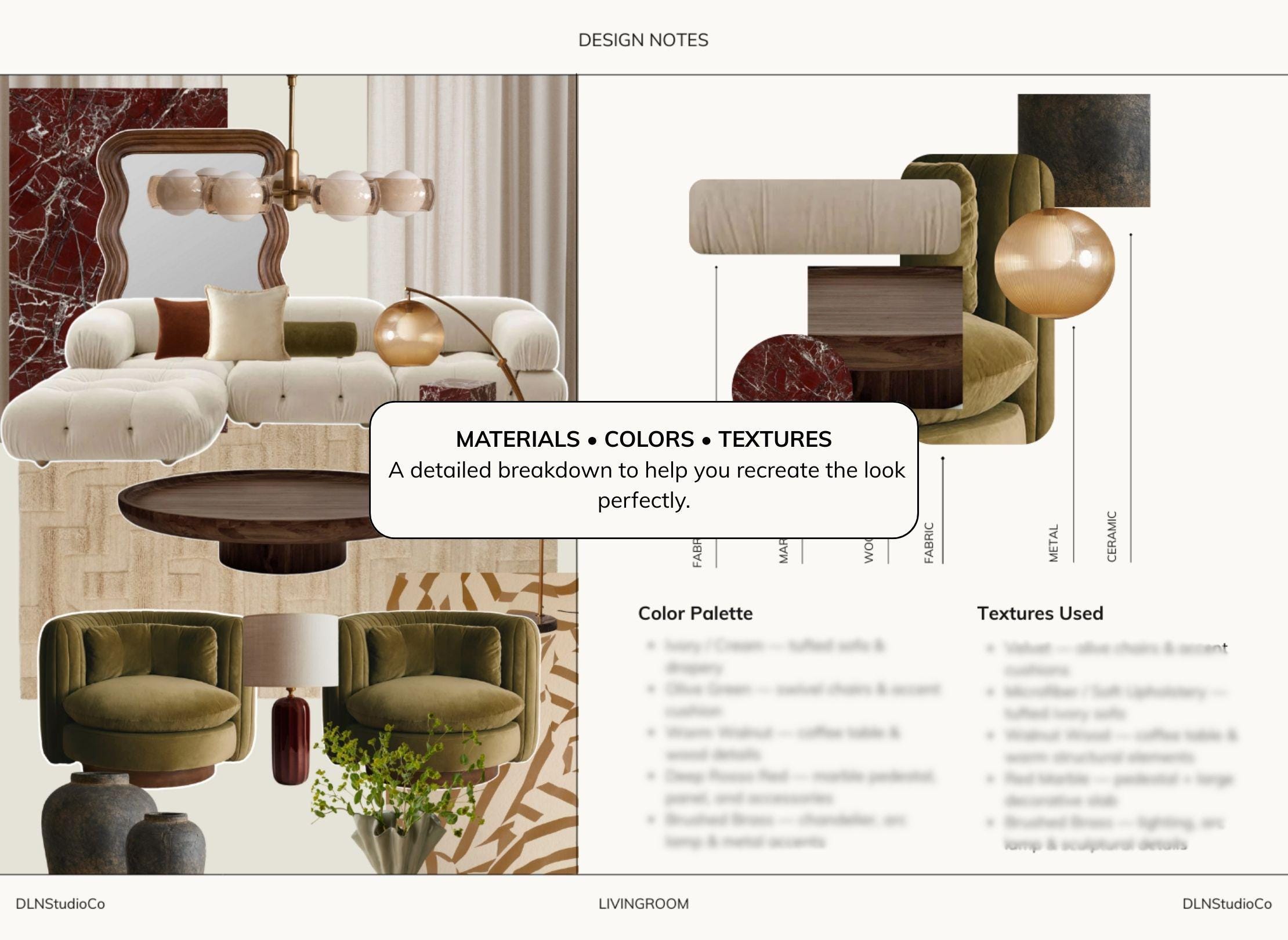 Modern Organic Living Room Design Guide | Shop the Look Interior Design ...