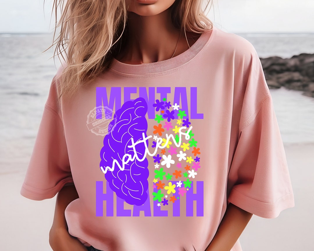 Mental Health Matters Png, Mental Health Svg, Motivation Mental Health ...