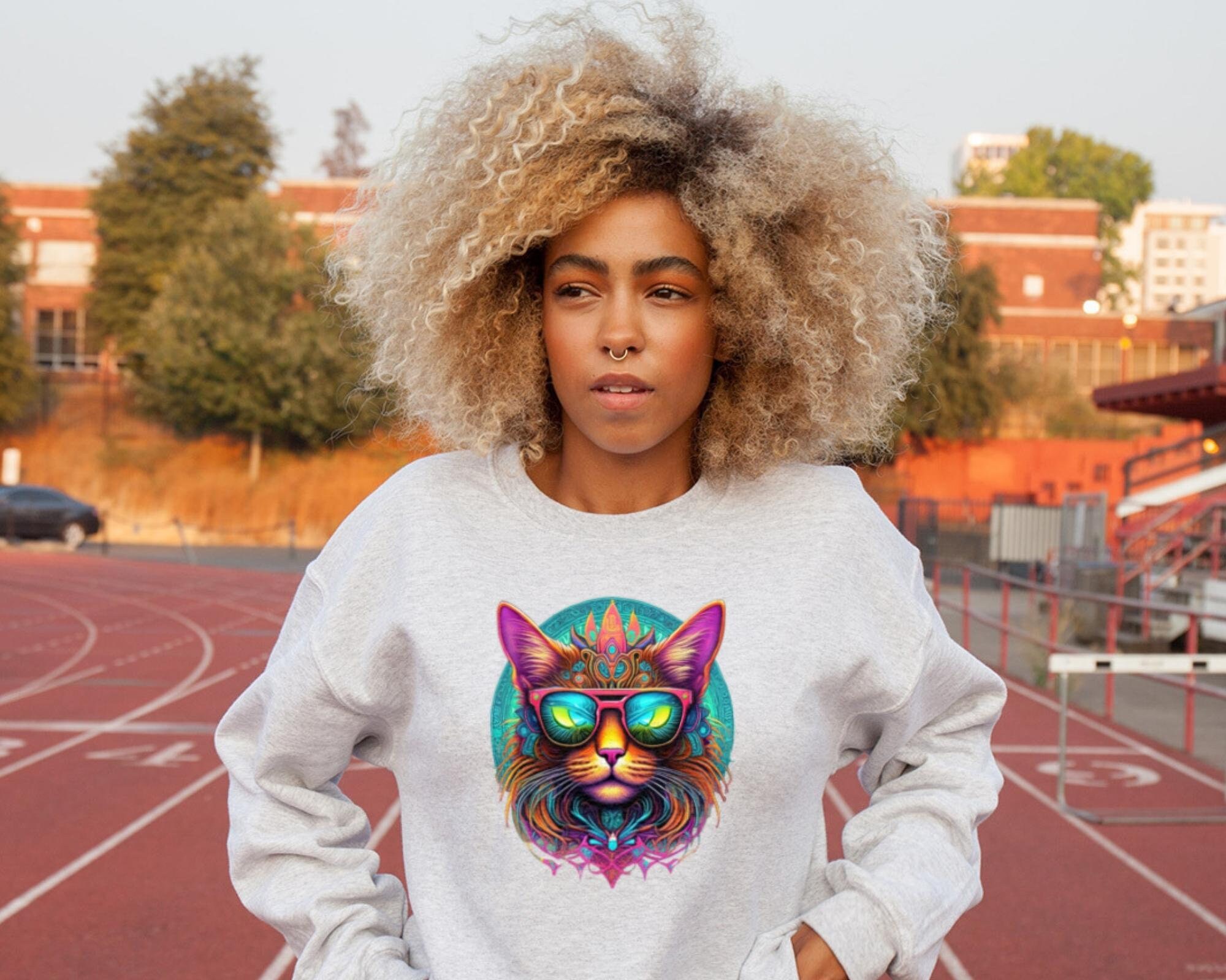 Cool Cat Shirt Png Files for Sublimation Shirt Designs - Etsy