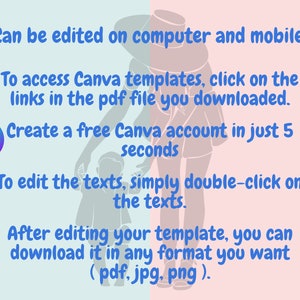 My First Steps Editable Canva Template, for My Baby, 5 Size Template ...