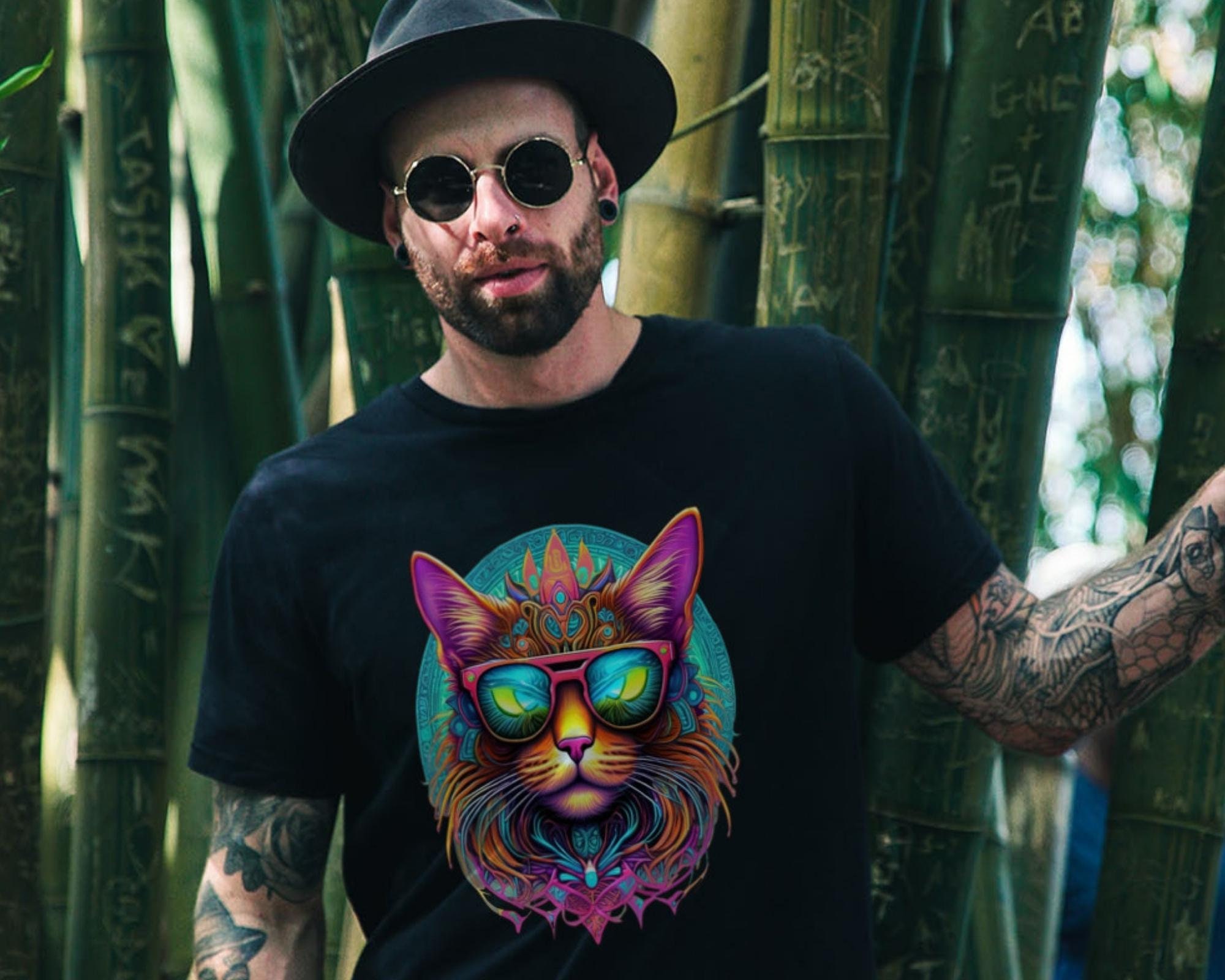 Cool Cat Shirt Png Files for Sublimation Shirt Designs - Etsy