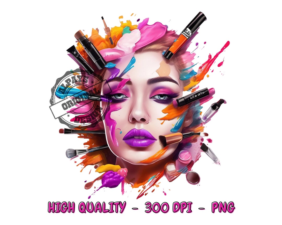 Make up Shirt Png Files for Sublimation Shirt Designs Streetwear Shirt ...