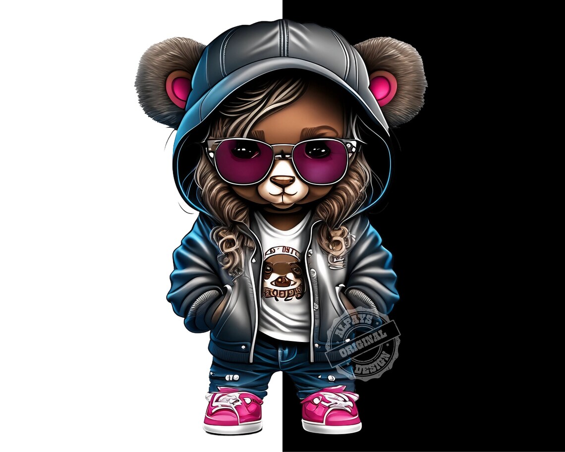 5 Trendy Teddy Bear Png Files for Sublimation Shirt Sublimation Png for ...