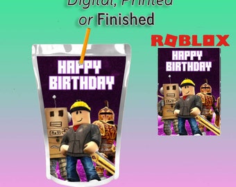 Roblox Juice Labels - Etsy