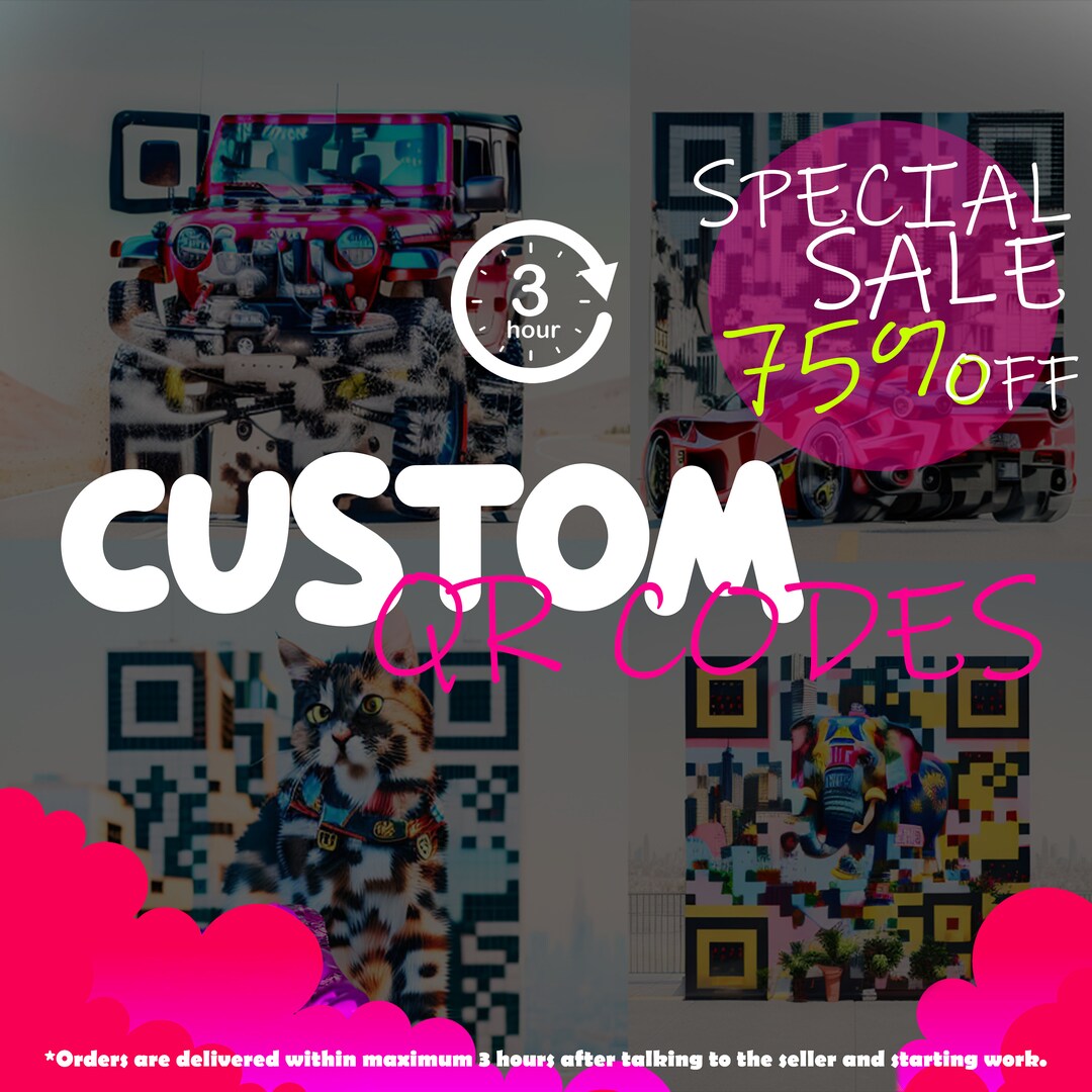 Create Your Personal QR Code, Custom QR Code, Personal or Business ...