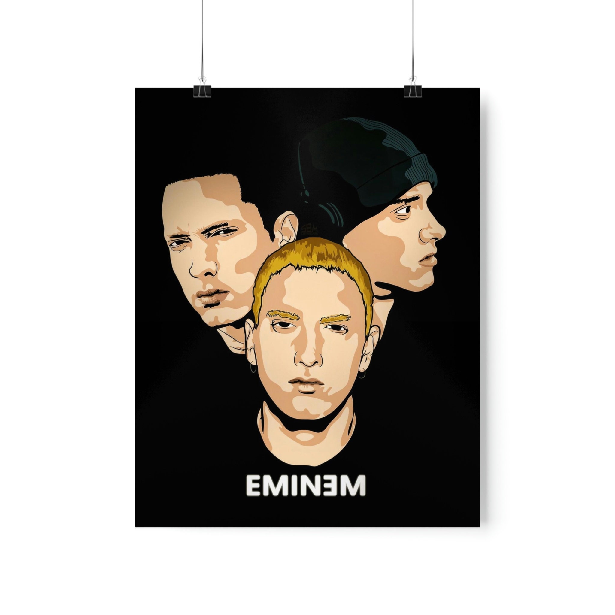 Eminem Poster, Eminem Canvas, Eminem Decor, Eminem Wall Art, 8 Mile ...