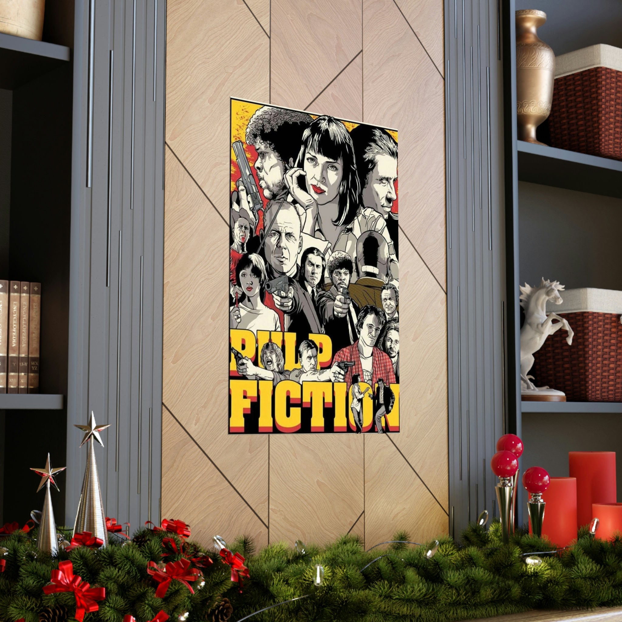 Pulp Fiction Movie Poster, Pulp Fiction Poster Print, Pulp Fiction Wall ...