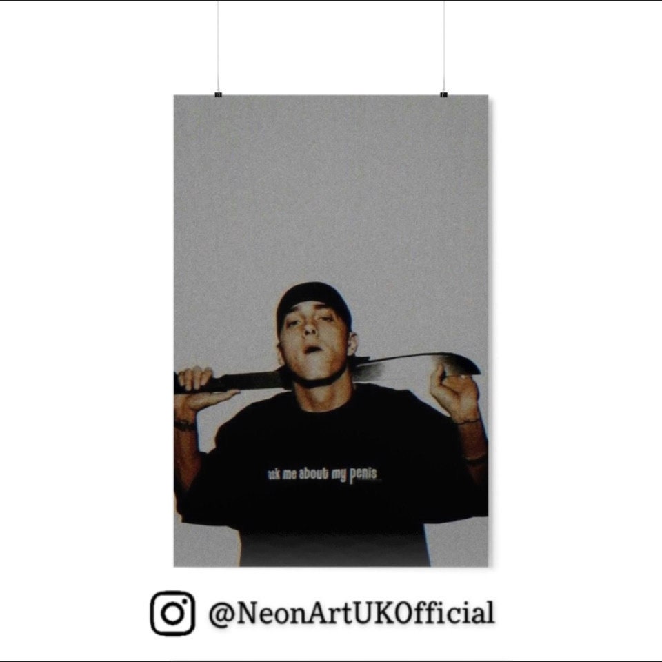 Eminem Poster Eminem Canvas Eminem Decor Eminem Wall Art 8 - Etsy