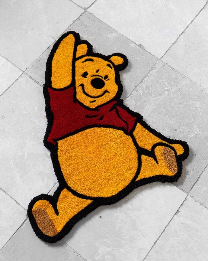 Winnie the Pooh tufting Rug - Etsy