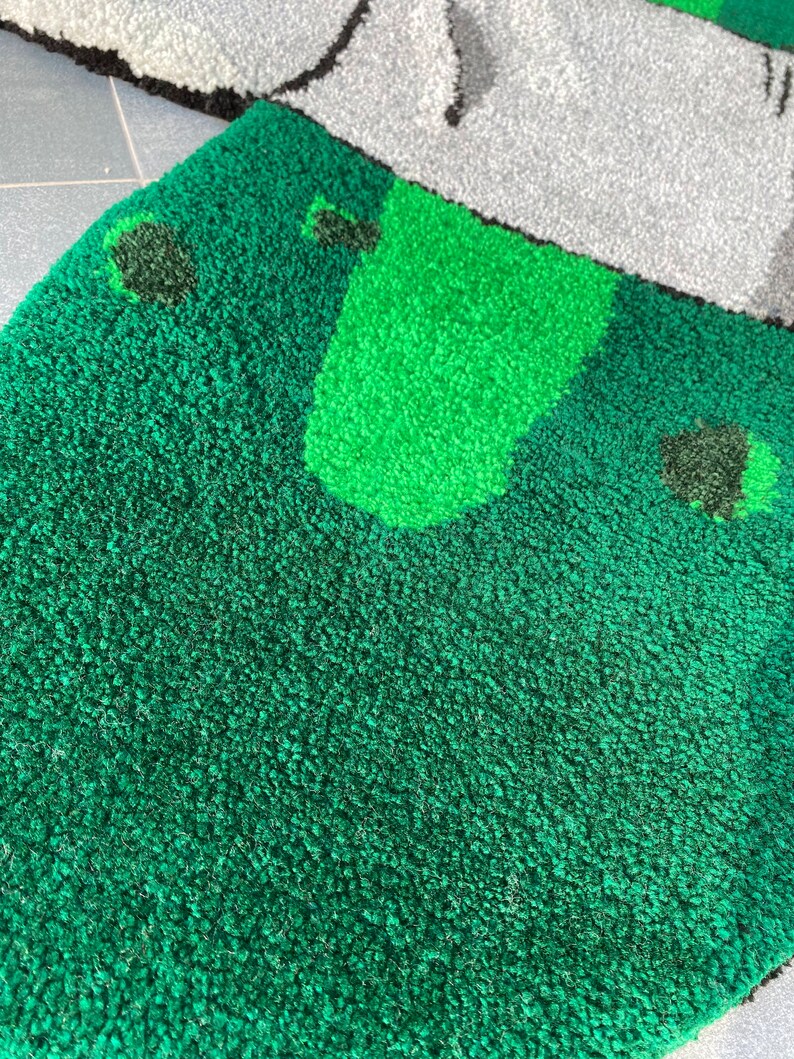 PICKLE RICK Tufting Rug / PICKLE /anime Rug / Rug Decoration /home ...