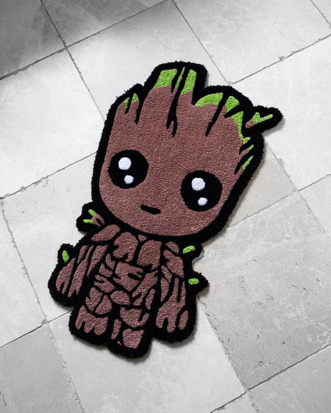 MARVEL GROOT Tufting Rug / Anime Rug / Rug Decoration /home Design / - Etsy