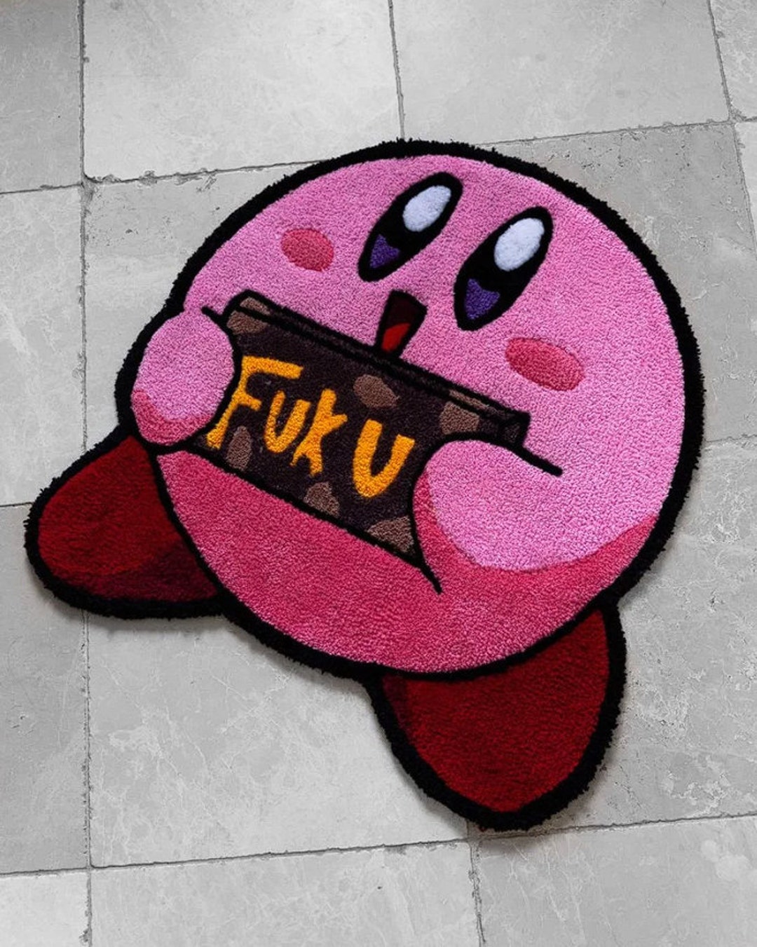 Custom Kirby Tufting Rug / Anime Rug / Rug Decoration /home Design ...