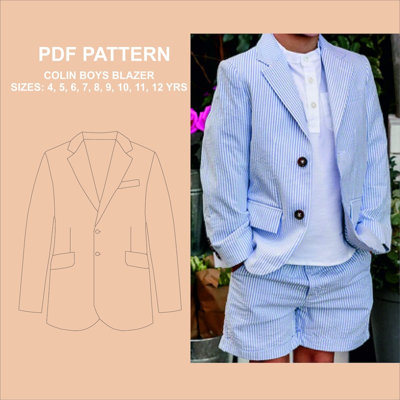 Boys Blazer - Etsy