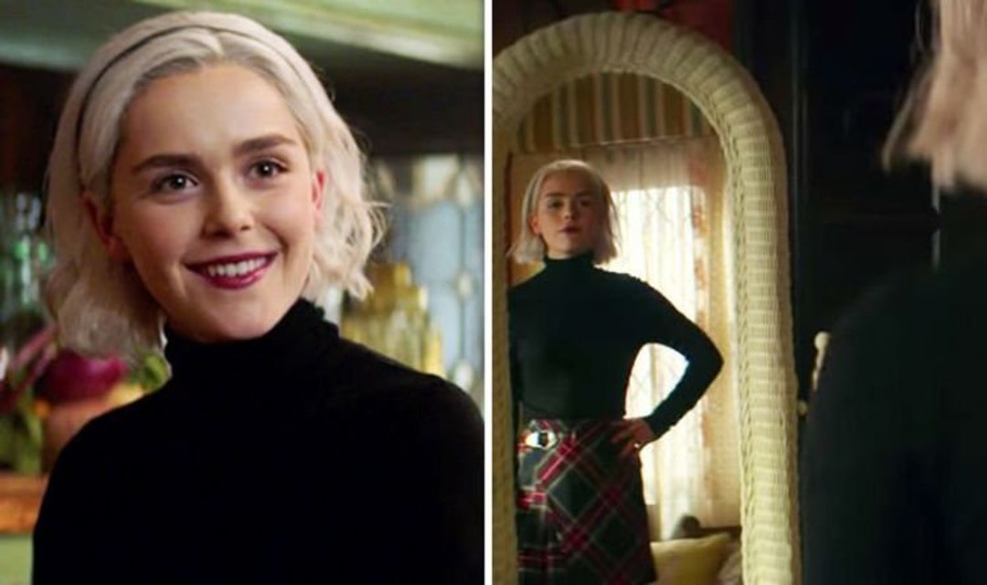 Inspired Sabrina Outfit Sweater&skirt Chilling Adventures of - Etsy