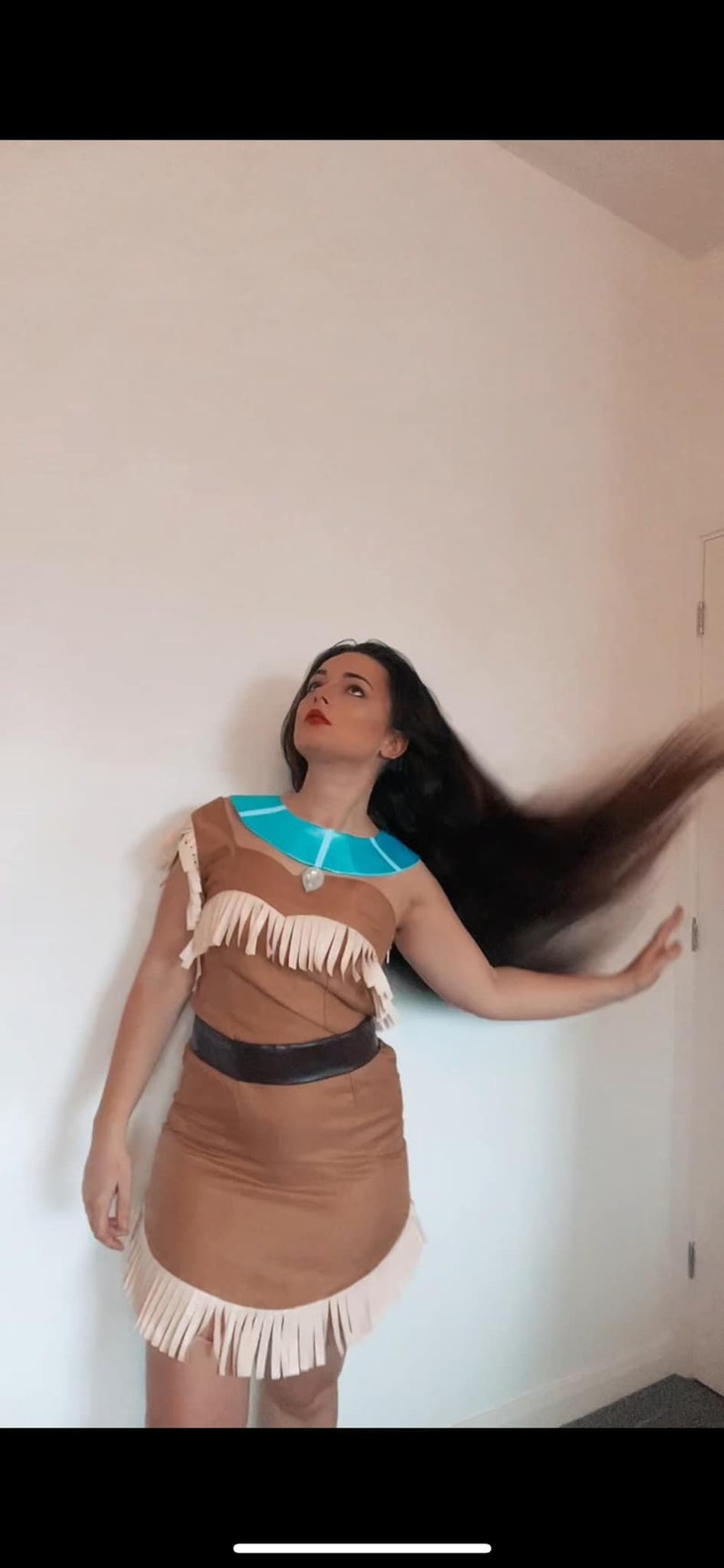 Custom Made New Girls Princess Pocahontas Costume Adult Indian Cosplay ...