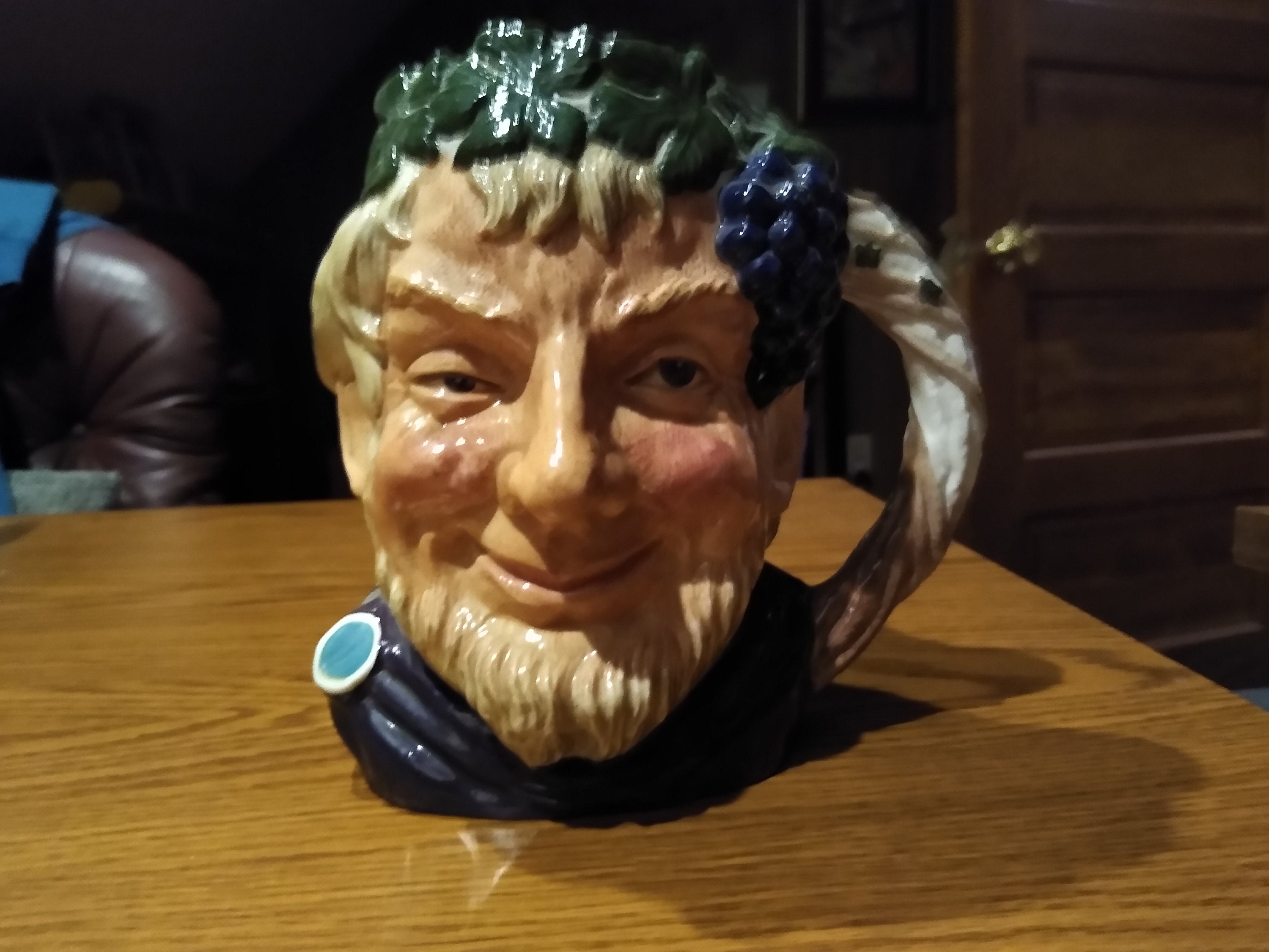 Vintage Large Royal Doulton Bacchus Toby Jug/mug D 6499 1958 - Etsy