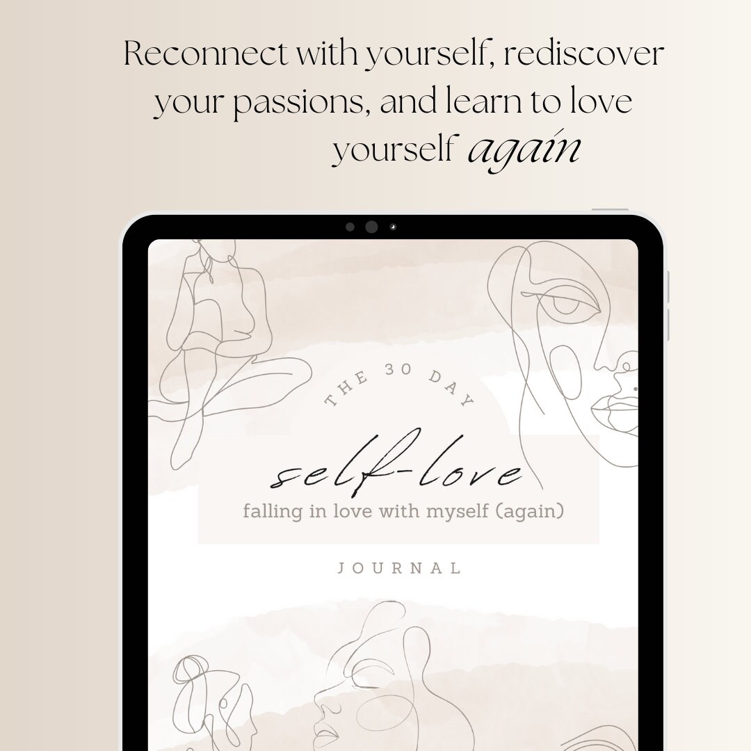 Self-love Journal: A Digital and Printable Journal for Mindfulness ...