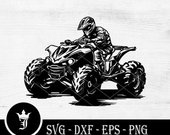 Quad Svg Quad Silhouette Quad Png Quad Clipart Quad - Etsy
