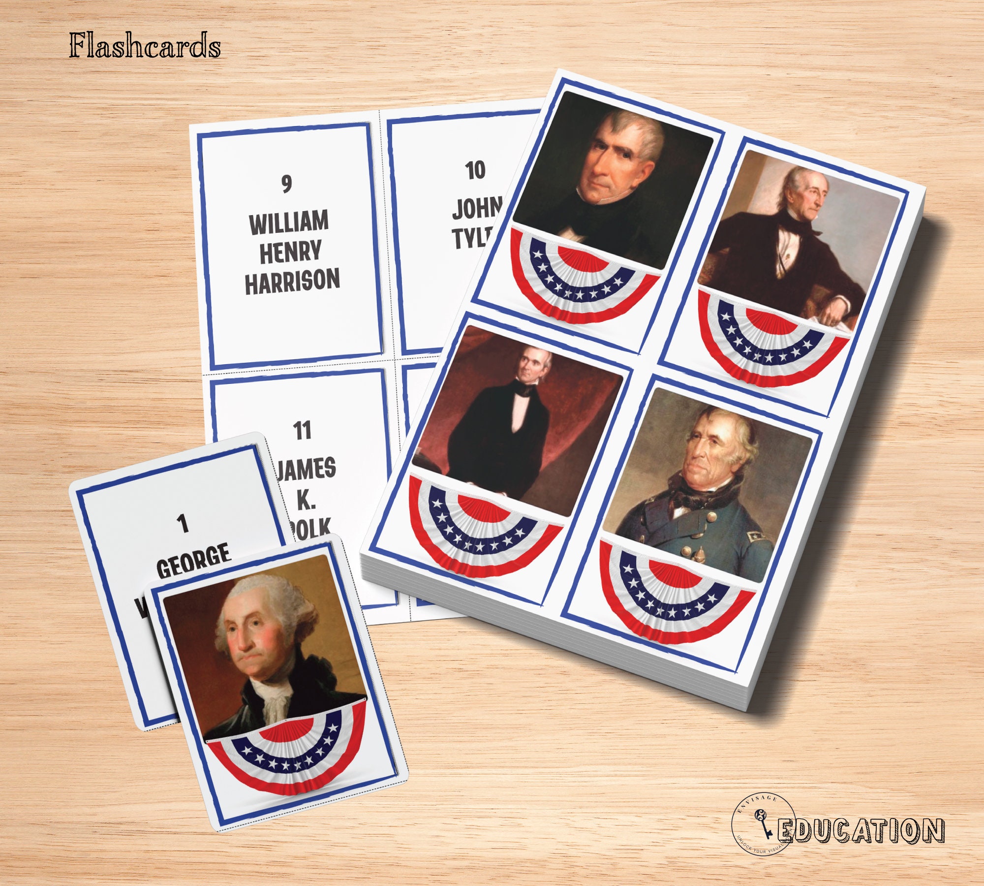 US Presidents Educational Printables, US History, Educational Prints ...