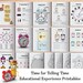 How to Tell Time Educational Printables, Telling Time, Clock Clipart ...
