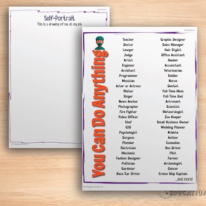 Occupations Educational Printables, Occupations Clipart, Classroom ...