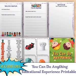 Occupations Educational Printables, Occupations Clipart, Classroom ...