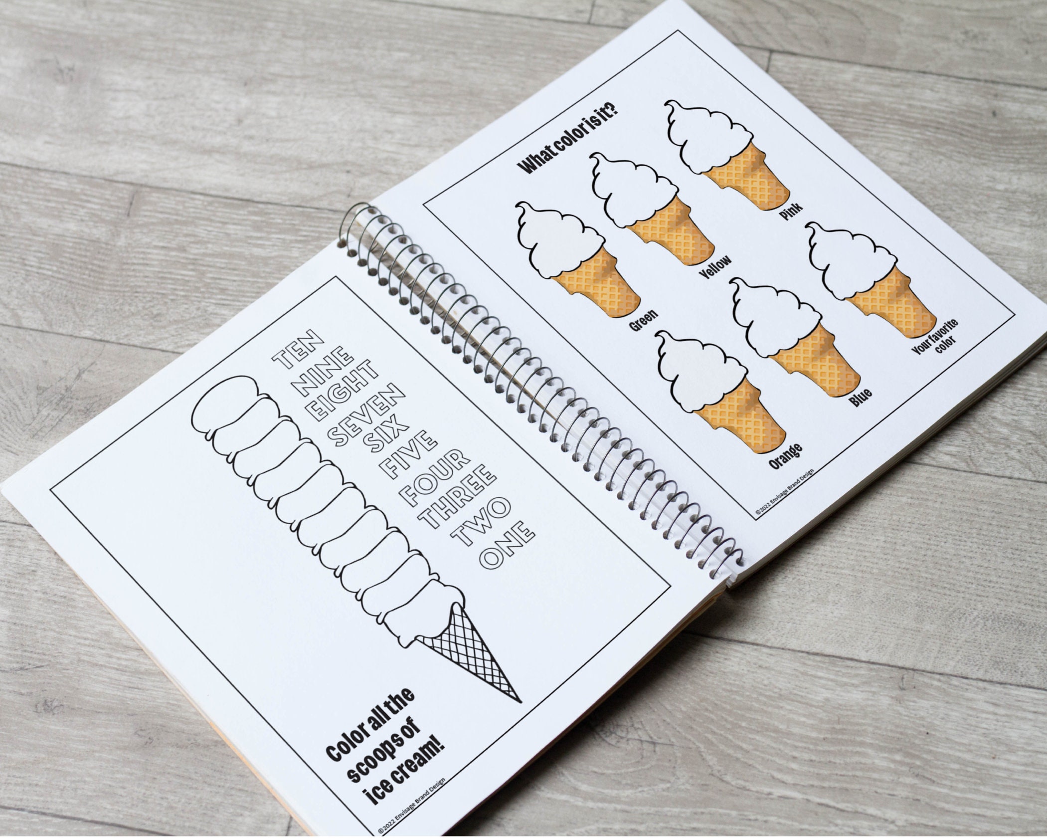 Ice Cream Educational Posters Bundle, Learning Posters, Educational ...