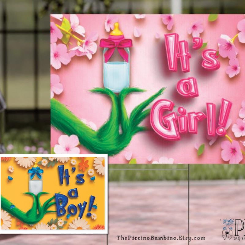 Baby Yard Sign - Etsy